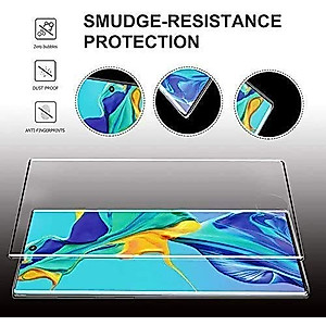 [2+2 Pack] Galaxy Note 10 Plus Screen Protector Include 2 Pack Tempered Glass Screen Protector +2 Pack Tempered Glass Camera Lens Protector,3D Curved,HD Clear for Samsung Galaxy Note 10 Plus