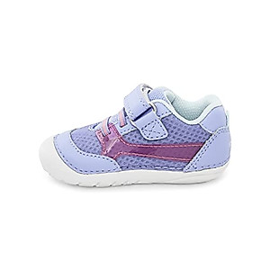 Stride Rite baby girls Sm Kylin Casual Shoe, Periwinkle, 3.5 Infant US