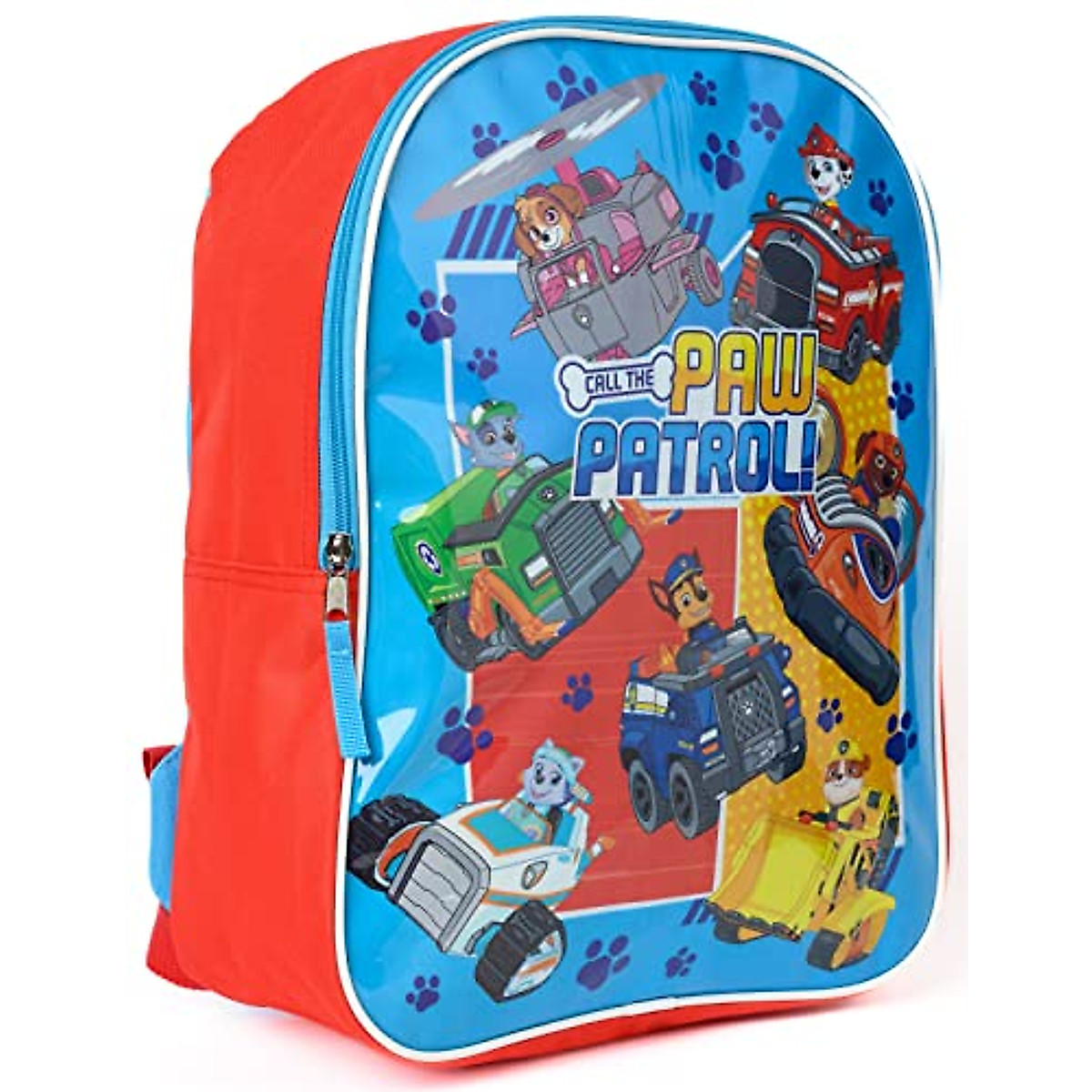 Paw Patrol 15" Backpack Chase Marshall Skye Rubble Kids School Bag