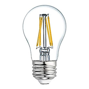 GE Reveal 40-Watt EQ A15 Color-Enhancing Dimmable LED Light Bulb (2-Pack)