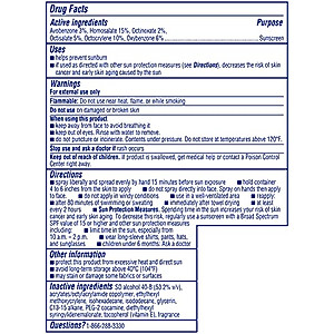 Coppertone SPORT Kids Sunscreen Spray SPF 100, Water Resistant, Continuous Spray Sunscreen for Kids, Broad Spectrum Sunscreen SPF 100, 5.5 Oz Spray