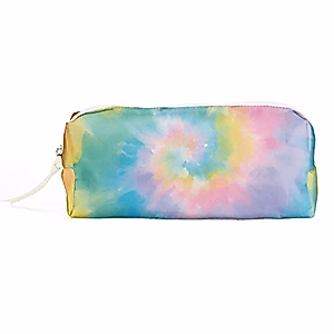 Pencil Pouch Pencil Case Pencil Bag Pen Case Pouch Box Organizer for Teen Girls Boys School Students Women Waterproof Zipper Pouch for Office Supplies Makeup, Boho Tie Dye Art Tie Dye Party Supplies