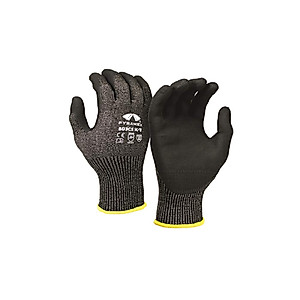 Pyramex GL603C5HT Series 18 Gauge PMXTECK HPPE Micro Foam Nitrile Safety Gloves ANSI Cut 4 Size Large