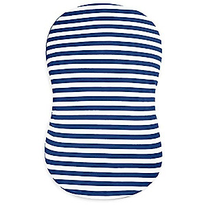 Bassinet Bed Sheets – Premium Bassinet Fitted Sheet for Halo, Mika Micky, Maxi COSI & Others - 4 Pack 100% Jersey Knit - Bassinet Bedding for Standard Size Oval or Halo Bassinet Pads for Boys & Girls