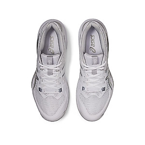 ASICS Women's Gel-Tactic Indoor Sport Shoes, 8.5, White/Pure Silver