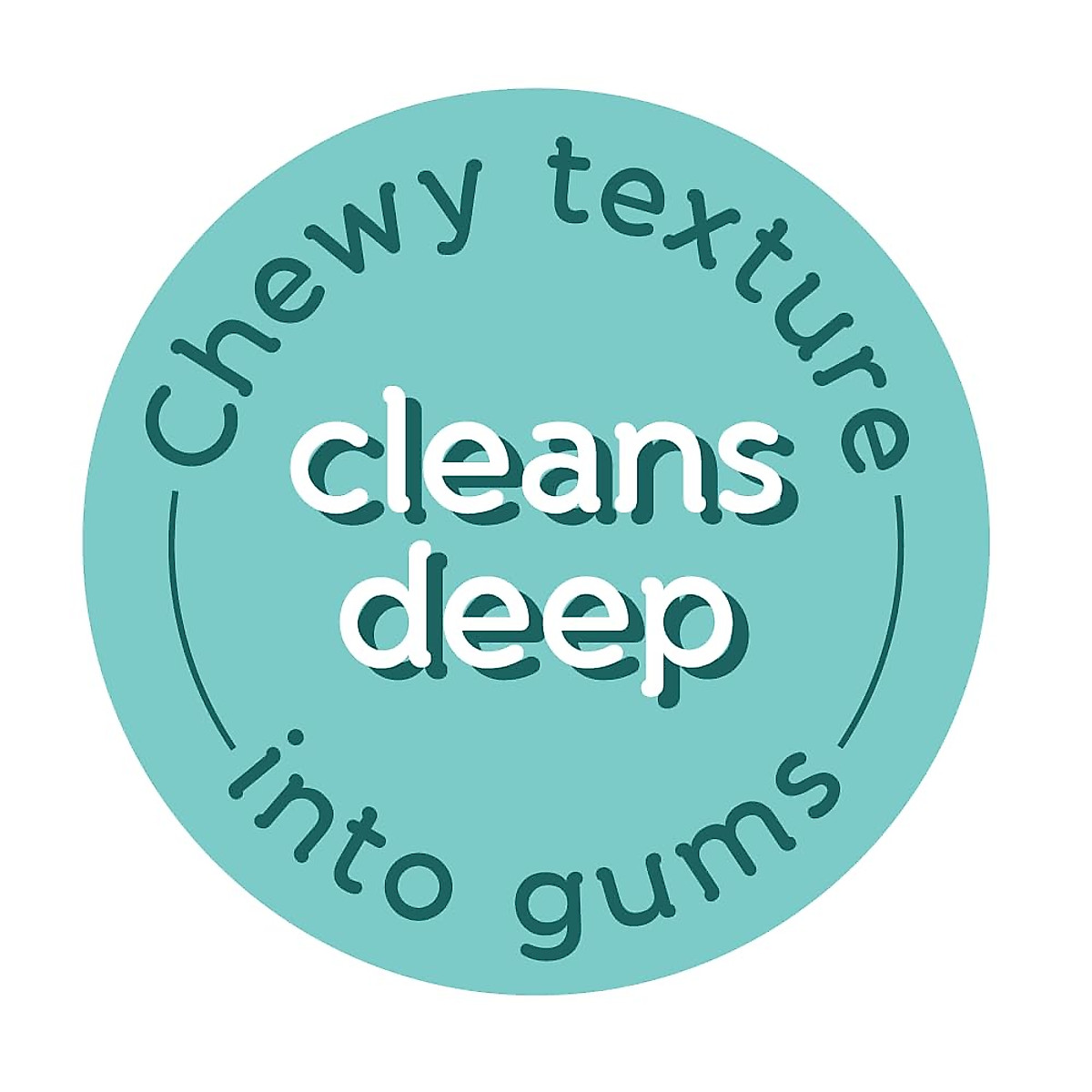 Gnawturals Dental Chews Twisted Sticks | for Medium Dogs | Natural Scrubbing Action to Fight Plaque and Tartar While Refreshing Your Dog's Breath (5 Sticks, Peanut Butter)