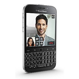 BlackBerry Classic Q20 SQC100-1 GSM Unlocked 16GB 3.5" 8MP 4G LTE Smartphone - Black - International Version No Warranty