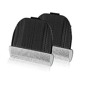 DODAER 2 Pack Replacement Blade Compatible with oneisall Low Noise Dog Clippers, Made of Ceramic Blade & Stainless Steel Blade