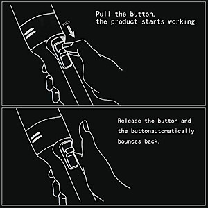 MIGI WOLF Electric Charcoal Fire Starter, Igniter Grill Starter Super Quick BBQ Lighting Indoor or Outdoor Update for 60 Second Charcoal Lighter Blower Fireplace Campfire (Silver)