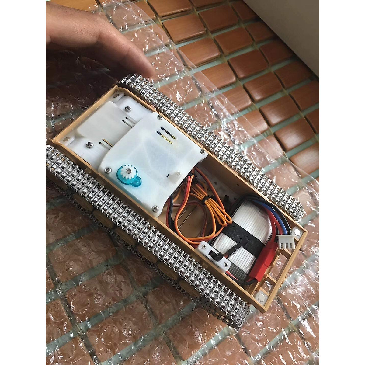 Warp United 1/35 Metal Track Type A Links: German Panzer III IV Tank Nashorn Hummel Mid Production Model Kit