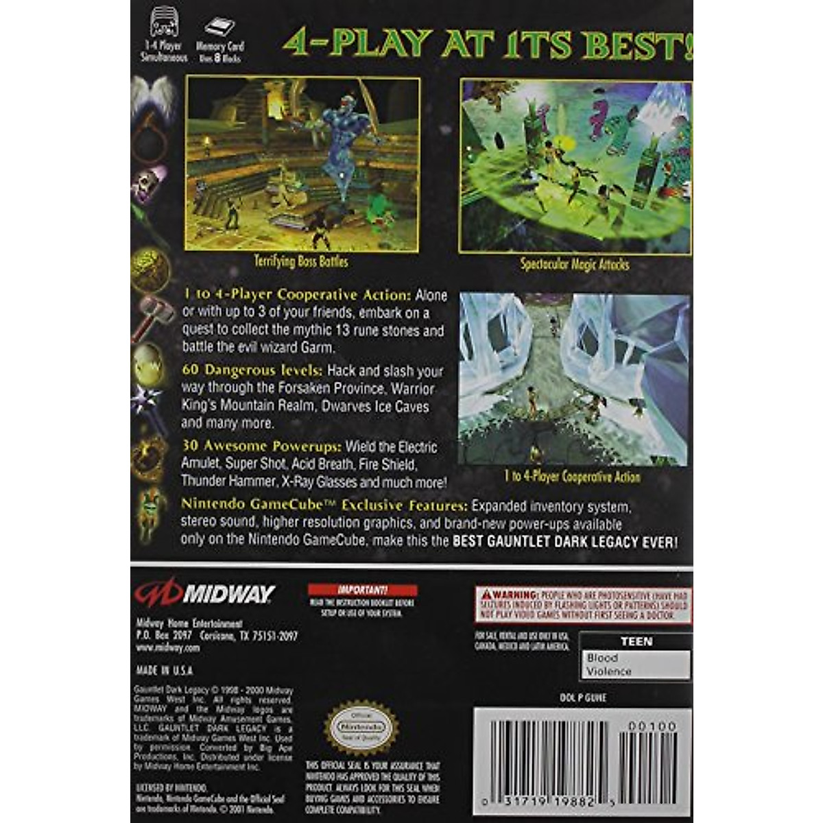 Gauntlet: Dark Legacy - GameCube