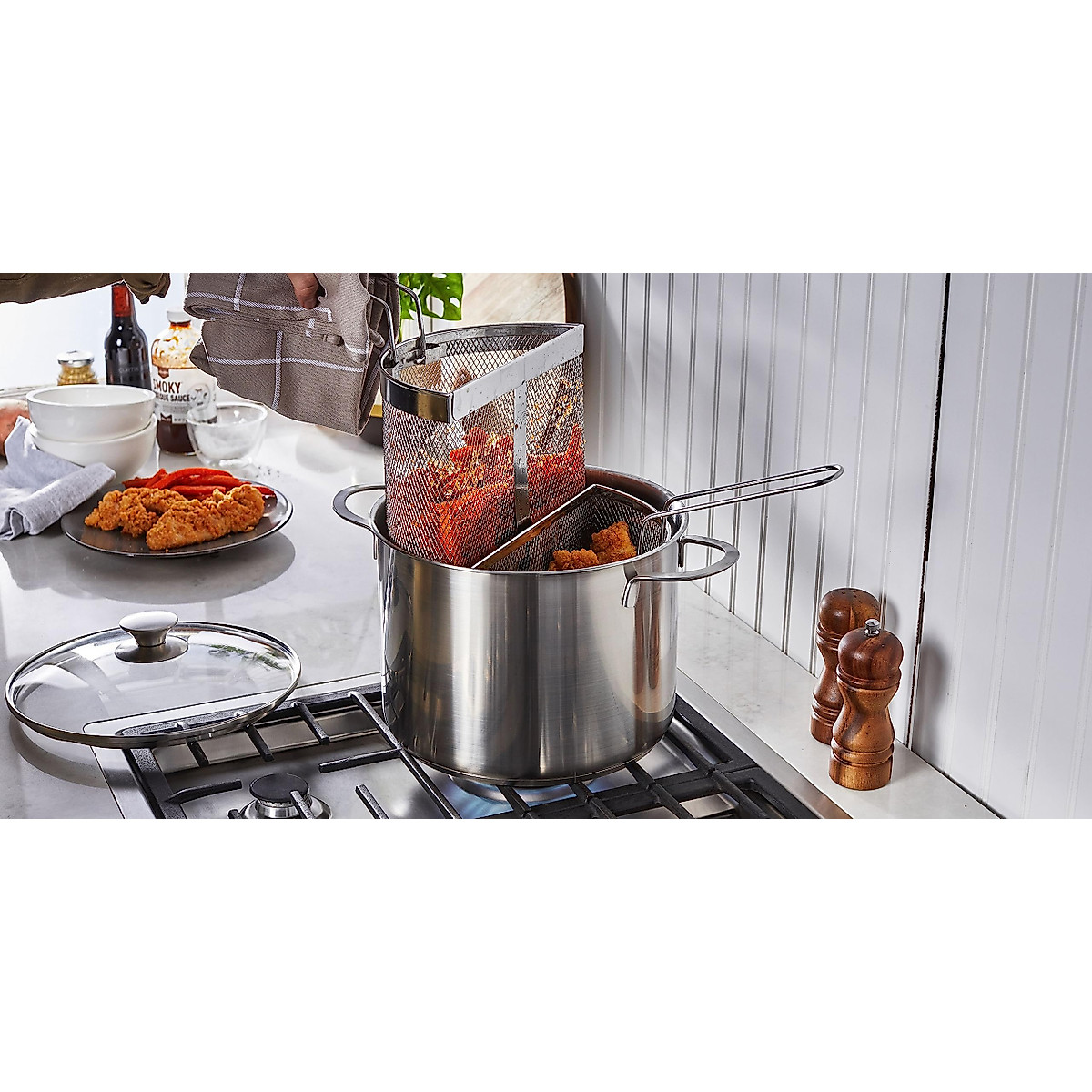 Demeyere Resto 8.5-qt Stainless Steel 7-In-1 Multi-Pot
