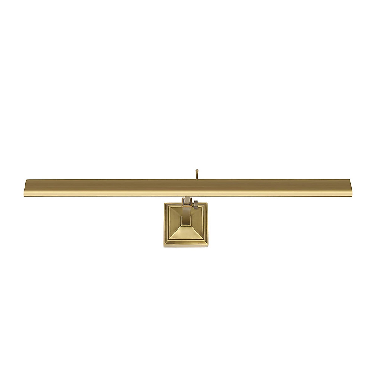 WAC Lighting Hemmingway 24in LED Adjustable Picture Light 2700K in Burnished Brass