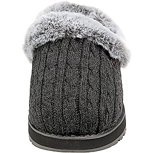 Skechers Bobs Keepsakes-Ice Angel Women's Slipper, 9 C/D US, Charcoal