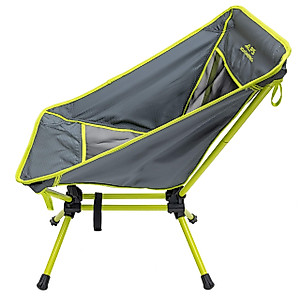 ALPS Mountaineering Simmer Camping Chair, One Size, Citrus/Charcoal