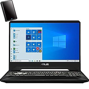 ASUS TUF 15.6" FHD Gaming Laptop Computer, AMD Ryzen 7 3750H Quad-Core (Beats i7-8565u), 8GB DDR4 RAM, 256GB PCIe SSD, NVIDIA GeForce GTX 1650 Max-Q 4GB, Windows 10
