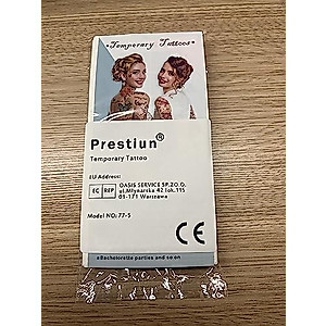 77 sheets Classic Temporary Tattoos Old School Tattoos Stickers, Sailor Jerry Style Vintage Design Fake Tattoo, American Traditional Flower Rose Arm Temporary Tattoos for Women Men Adults Kids