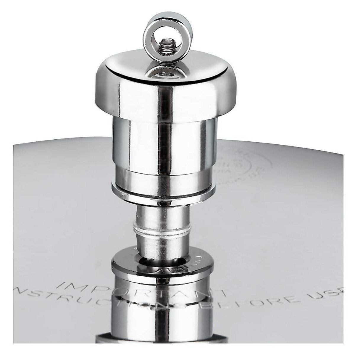 Vinod Pressure Cooker Stainless Steel – Outer Lid - 7 Liter – Induction Base Cooker – Indian Pressure Cooker – Sandwich Bottom – Best Used For Indian Cooking, Soups, and Rice Recipes, Quinoa