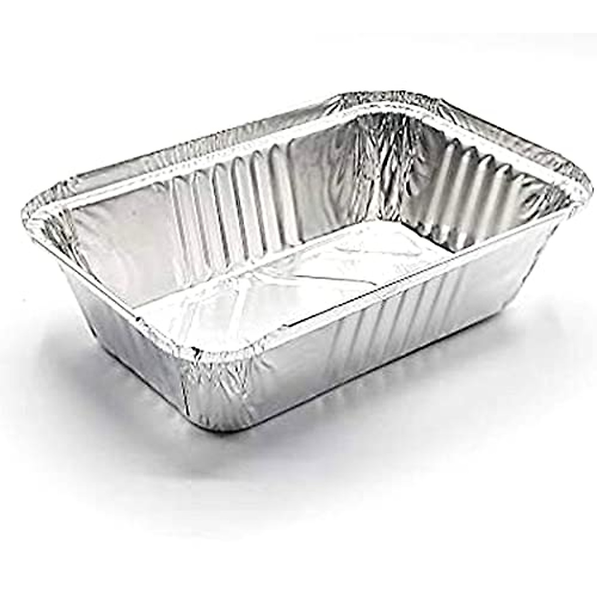 Aluminum Containers with Lids (50 Count)