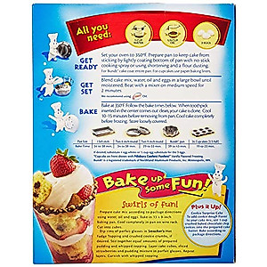 Pillsbury Traditional Yellow Cake Mix 15.25 Oz (Pack of 2)