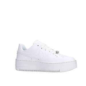 Nike Womens WMNS Air Force 1 Sage Low AR5339 100 Triple White - Size 8W