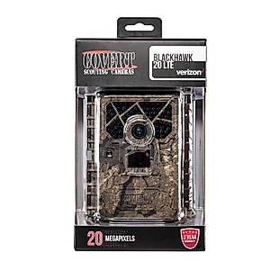 Covert Blackhawk 20 LTE Verizon Camera with Batteries, SD Card, and Reinforced Strap
