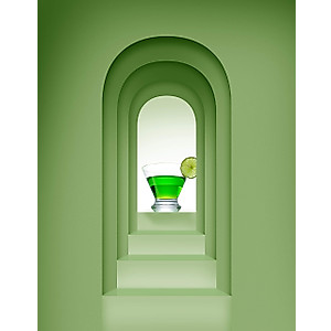 JoyJolt Cosmos Collection Martini Glasses – Set of 2 Crystal Martini Glasses – 8.5 oz Stemless Martini Glasses – Modern Cocktail Glass – Manhattan Glass with Heavy Base Premium Stemless Martini Glass