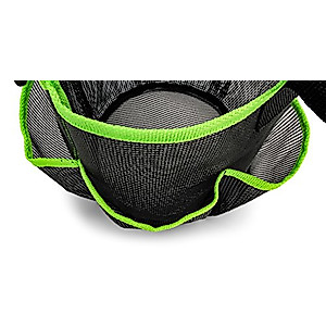 Camco 51997 Shower Caddy, 1 Pack, Black/Green