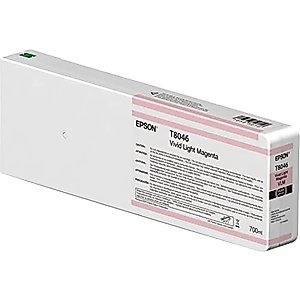 Epson UltraChrome HD Vivid Light Magenta 700mL Ink Cartridge for SureColor SC P6000/8000/7000/9000 Series Printers