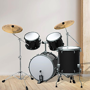 Starfavor Boom Cymbal Stand Single Braced with Non-Slip Rubber Feet and Memory Lock Limiter, Adjustable Height 22"-49" (ST 700)