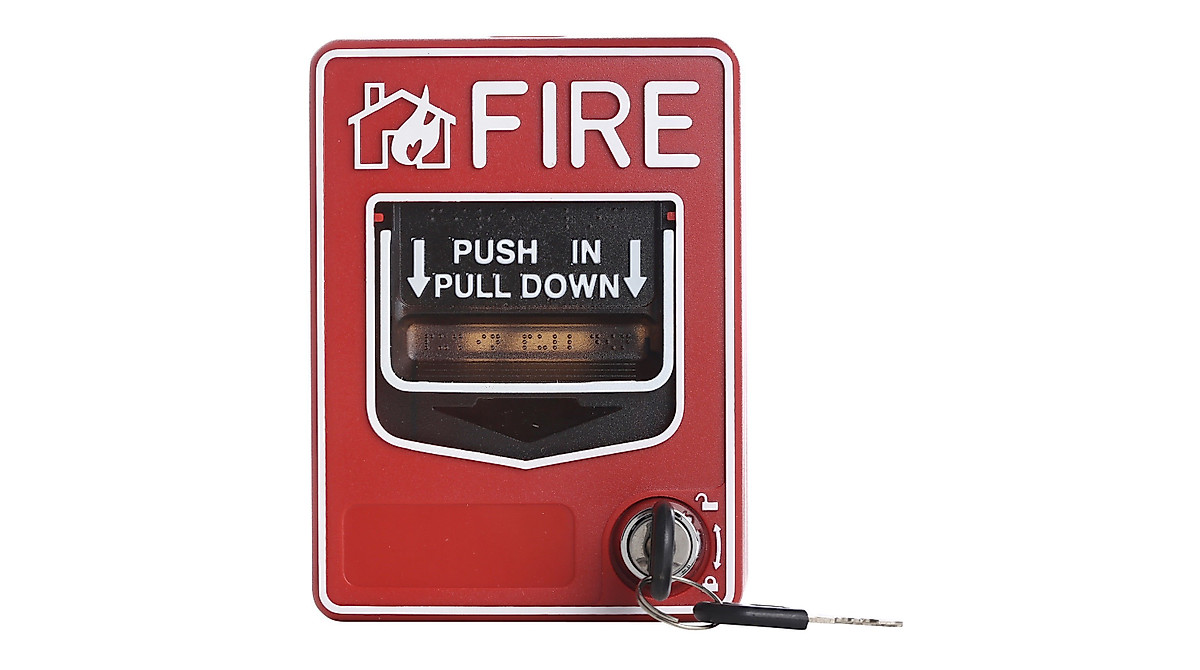 UHPPOTE Wired Fire Alarm Station - Dual Action Manual Call Point