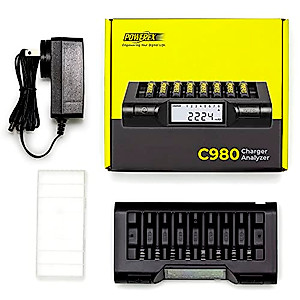 Powerex MH-C980 Turbo Charger Analyzer for AA/AAA Batteries