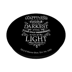 Harry Potter Happiness Quote PopSockets Swappable PopGrip