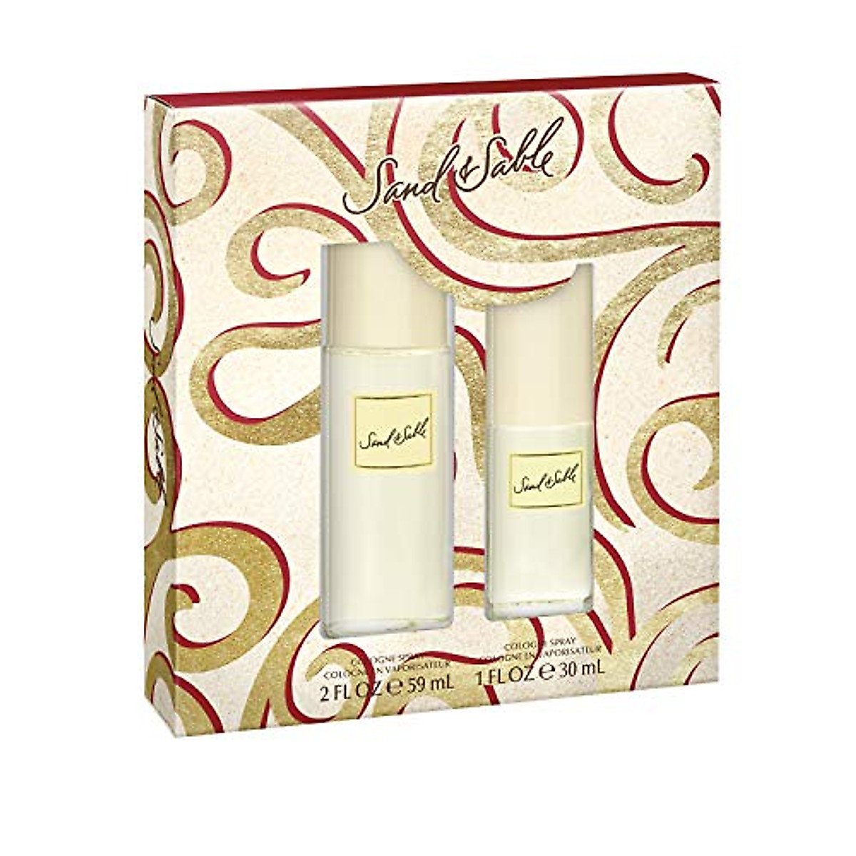 Sand & Sable Cologne Spray, 2-Ounce and 1-Ounce Bottles, Total Retail Value $37.00