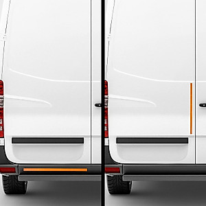 Stockroom Plus Reflective Tape - Neon Orange Outdoor Reflector Safety Roll for Trailers, Warning, Signs, Stairs, Bikes (2 in x 30 FT)