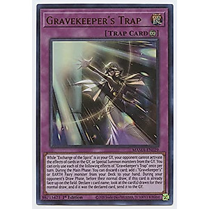 Gravekeeper's Trap - MAMA-EN029 - Ultra Rare - 1st Edition