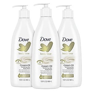 Dove Body Love Body Lotion for Reoccuring Dry Skin Restoring Care Visibly Improves Very Dry Skin 13.5 oz 3 Count