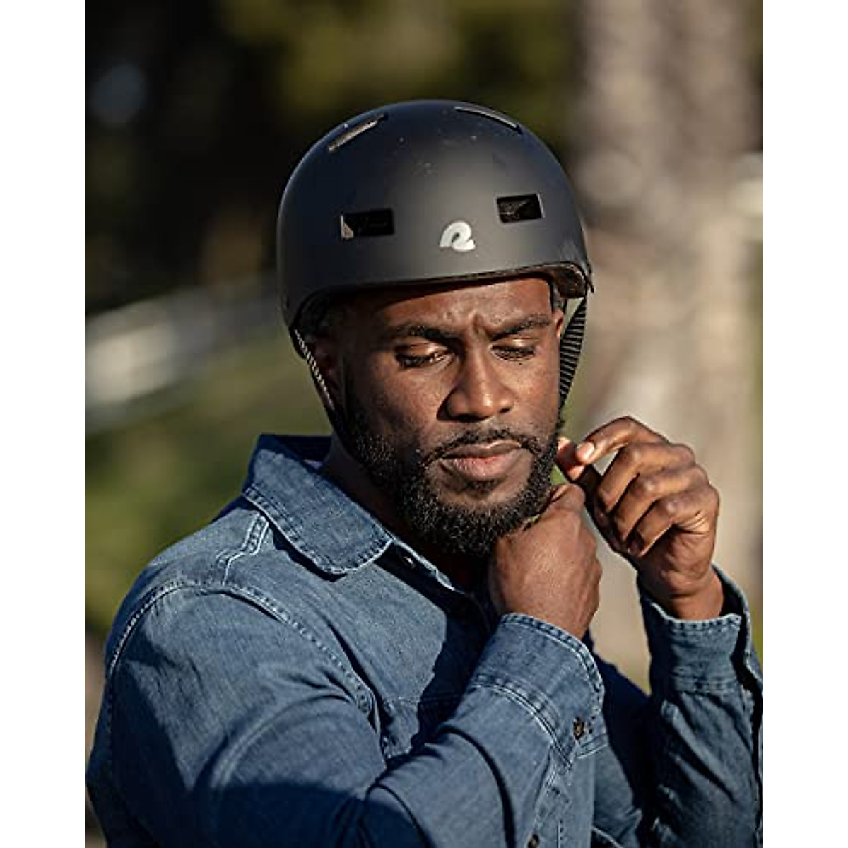 Retrospec CM-1 Bicycle / Skateboard Helmet for Adult Commuter, Bike, Skate , Matte Slate, 51-55 cm / Small