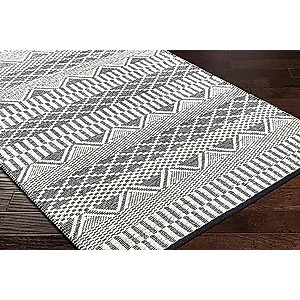 Mark&Day Area Rugs, 8x10 Owenton Modern Gray Area Rug, Grey Ivory Carpet for Living Room, Bedroom or Kitchen (8' x 10')
