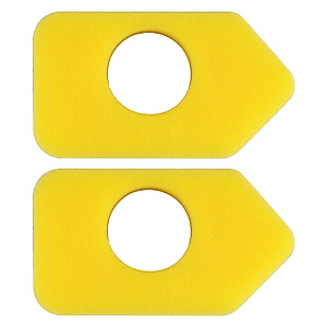 698369 Air filter for Briggs & Stratton 4216 5088 5099 698369 5086K 5088H Replace MTD 490-200-0011 100632 Series 450 500 550 Pack of 2