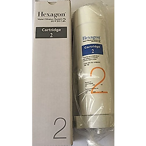Hexagon Alkaline Water Filtration System 2 Cartridge 2