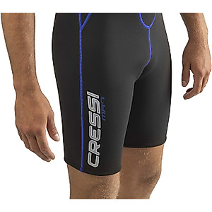 Cressi Tortuga 2.5mm Man, Black/Blue, XXL