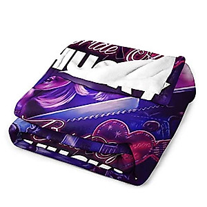 Chucky Soft Flannel Blanket Horror Movie Throw Blanket All Season Air Conditioner Blanket for Couch Bed Sofa 40"x50"