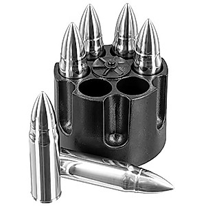 Whiskey Stones Gift Set for Men - Stones Ice Cube for Whiskey - Bourbon Stones Chilling Set - Chill Rocks Whiskey Stones - Stainless Steel Ice Cubes Set - Birthday Gift Set for Dad