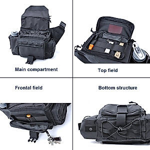SHANGRI-LA Multi-functional Outdoor Hiking Pack Tactical Messenger Range Bag Camera Sling Assault CCW Gear Modular Deployment