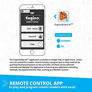 Engino Maker Pro Robotized 100 Models Set, Building Toys for Kids 10+, STEM Robotic Toy, Engineering Kit, Coding STEM Project, Gift for Boys & Girls