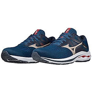 Mizuno Men's Wave Inspire 17, India Ink, 10.5