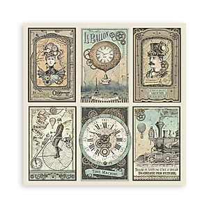 Stamperia Intl Scrapbooking Paper, Multi-Colored 10 Pack