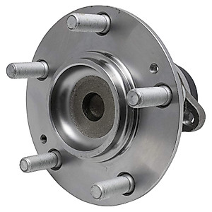 TRQ Rear Wheel Hub Bearings Assembly Set Compatible with 2010-2013 Kia Soul