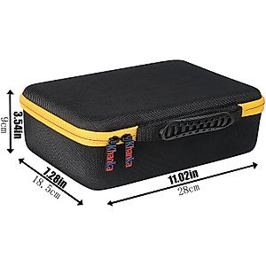 khanka Hard Storage Case Replacement for DEWALT 20V MAX* Drywall Cutting Tool (DCS551B), Case Only